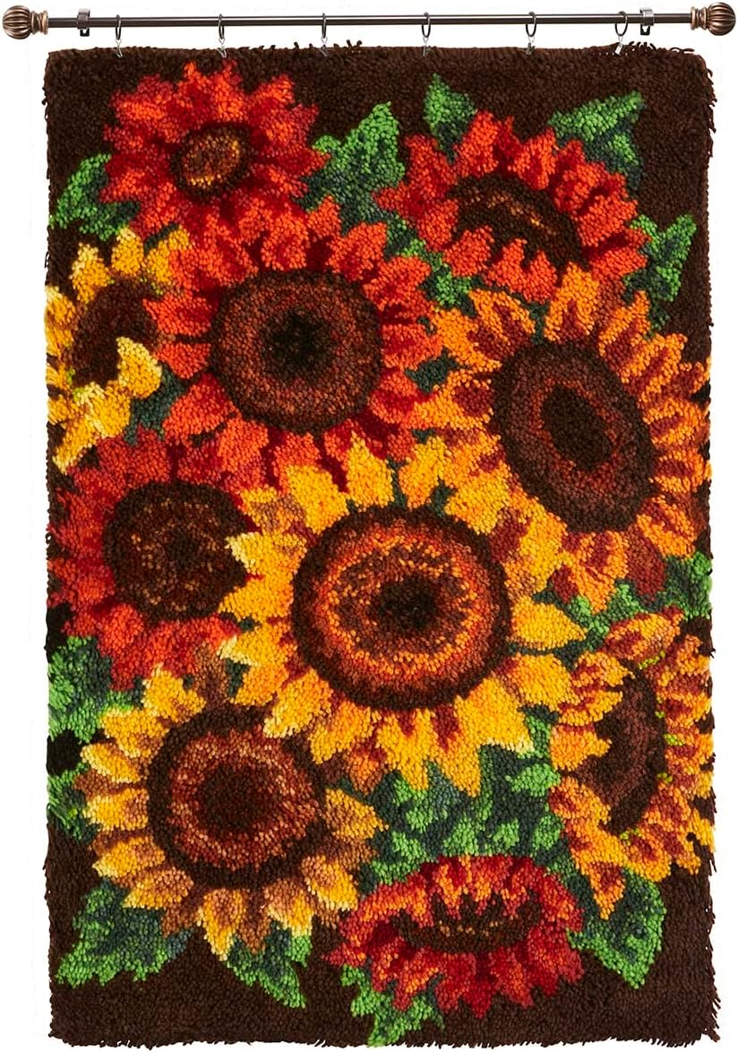 Amazon.com: Herrschners Aurora Borealis Latch Hook Kit