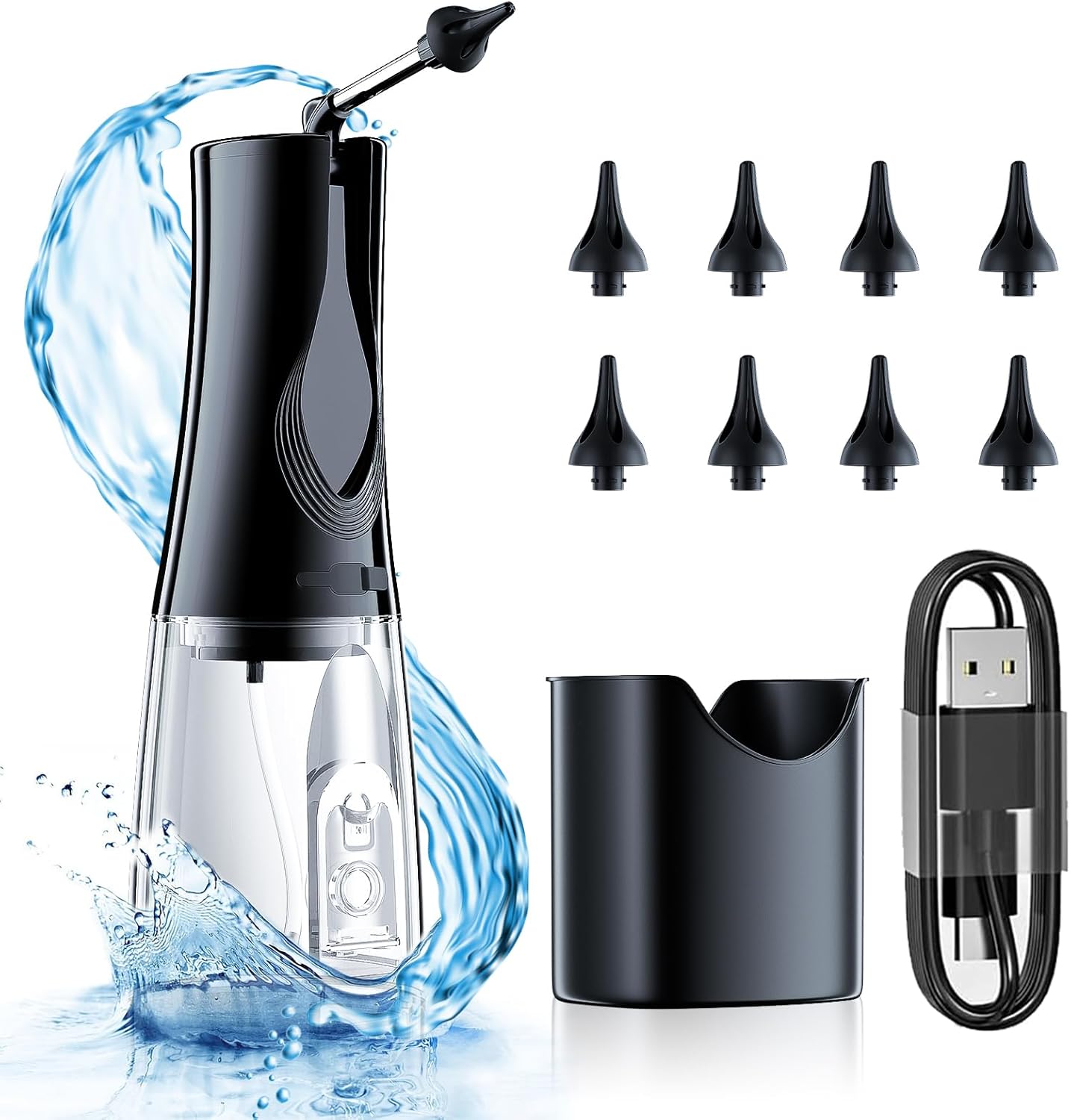 Amazon.com: Water Powered Ear Cleaner Kit - Electric Ear Cleaning IPX7 ...