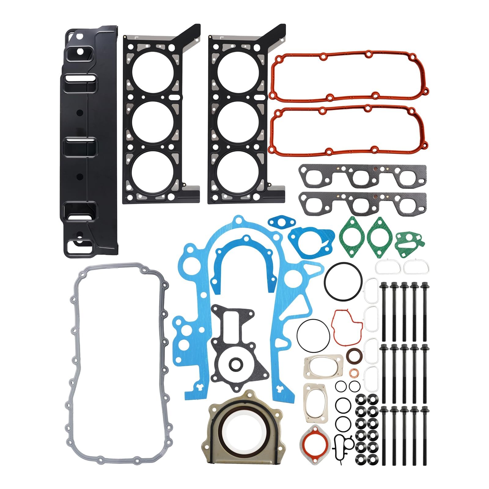 KAX HS9996PT-2 Cylinder Head Gasket Set Kit,Engine Kit Gasket Sets fit ...