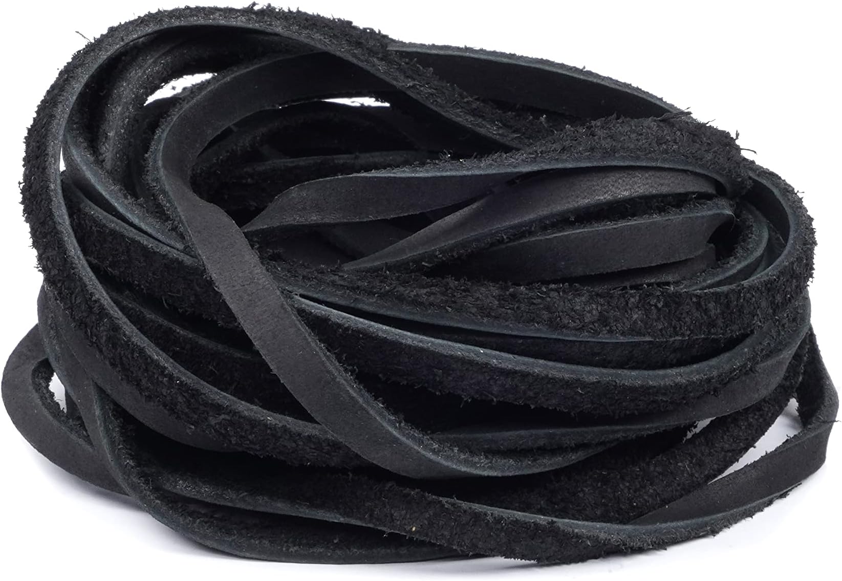 Amazon.com: IDEEMA 5MM Flat Genuine Cowhide Leather Cord Necklace ...