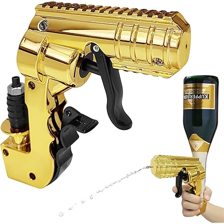 Amazon.com: Beer Gun Shooter,The 3rd Generation Champagne Gun Shooter ...
