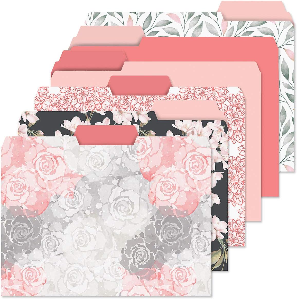 Amazon.com : Graphique Flamingo Pink File Folder Set – File Set ...