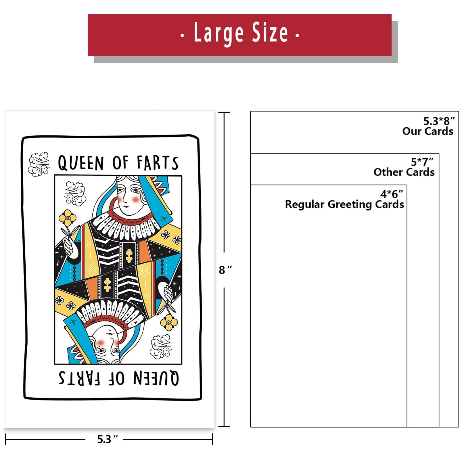 Snapklik.com : Humor Farts Birthday Card For Female Women, Funny ...