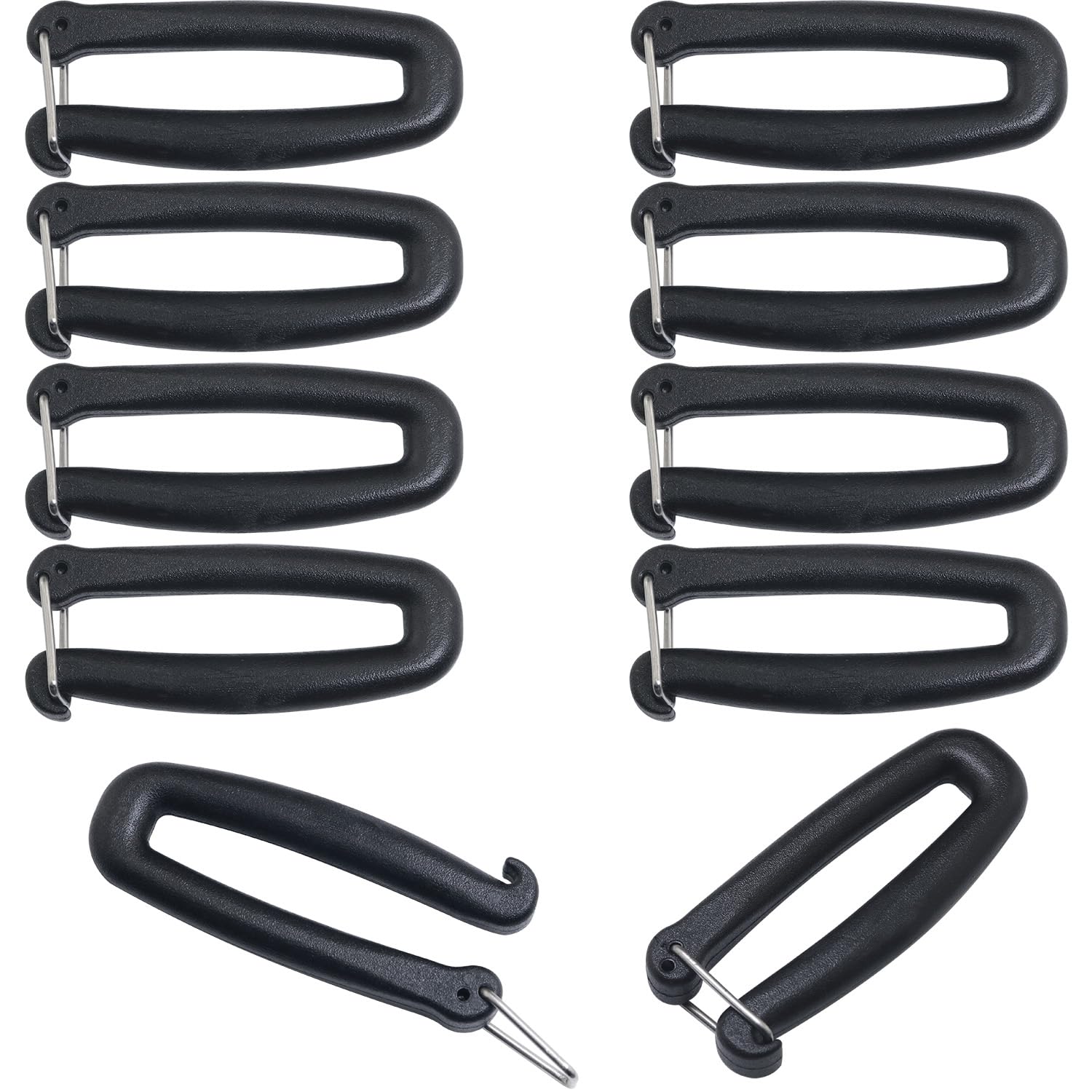 Amazon.com: LUORNG 10PCS Detachable Square Buckle Outdoor Rucksack ...