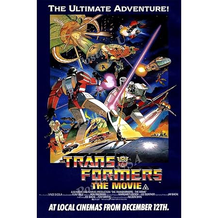 The Transformers The Movie 1986 Glossy Finish Made in USA Movie Poster ...