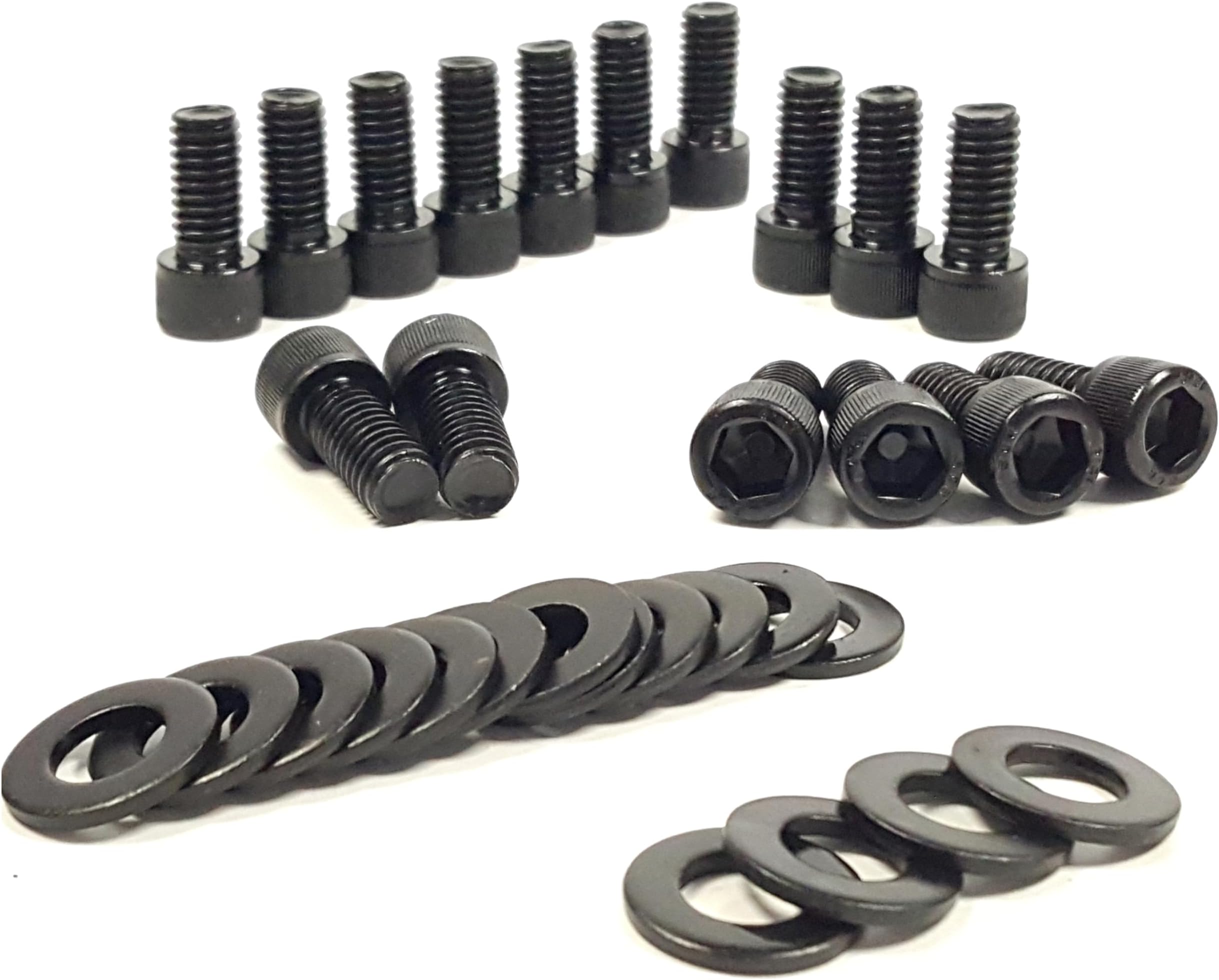 Amazon.com: SBF Exhaust Header Bolt Kit bolts Compatible with Ford ...