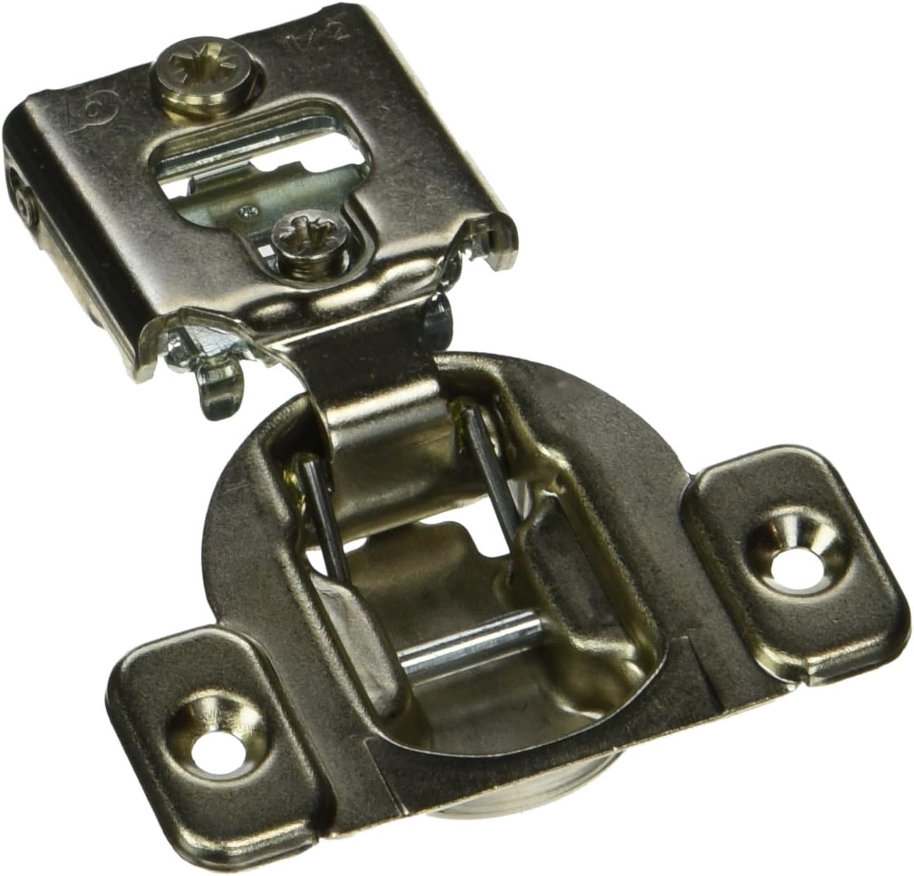 Blum 105 Degrees Compact 38N Series 1/2" Overlay Screw-On One Piece ...