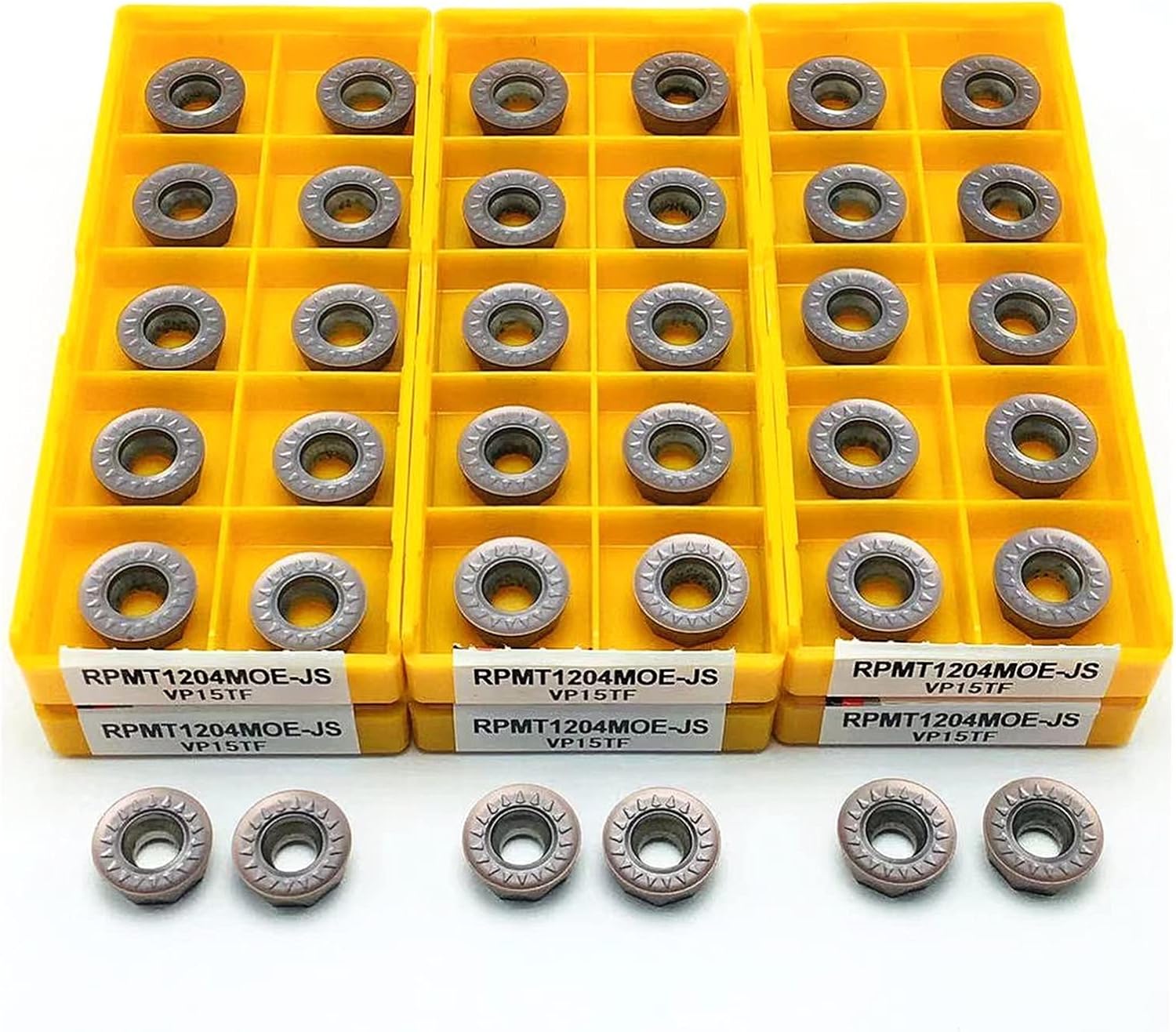 Amazon.com: Carbide Tool Carbide RPMT1204MOE JS VP15TF RPMT10T3MOE ...
