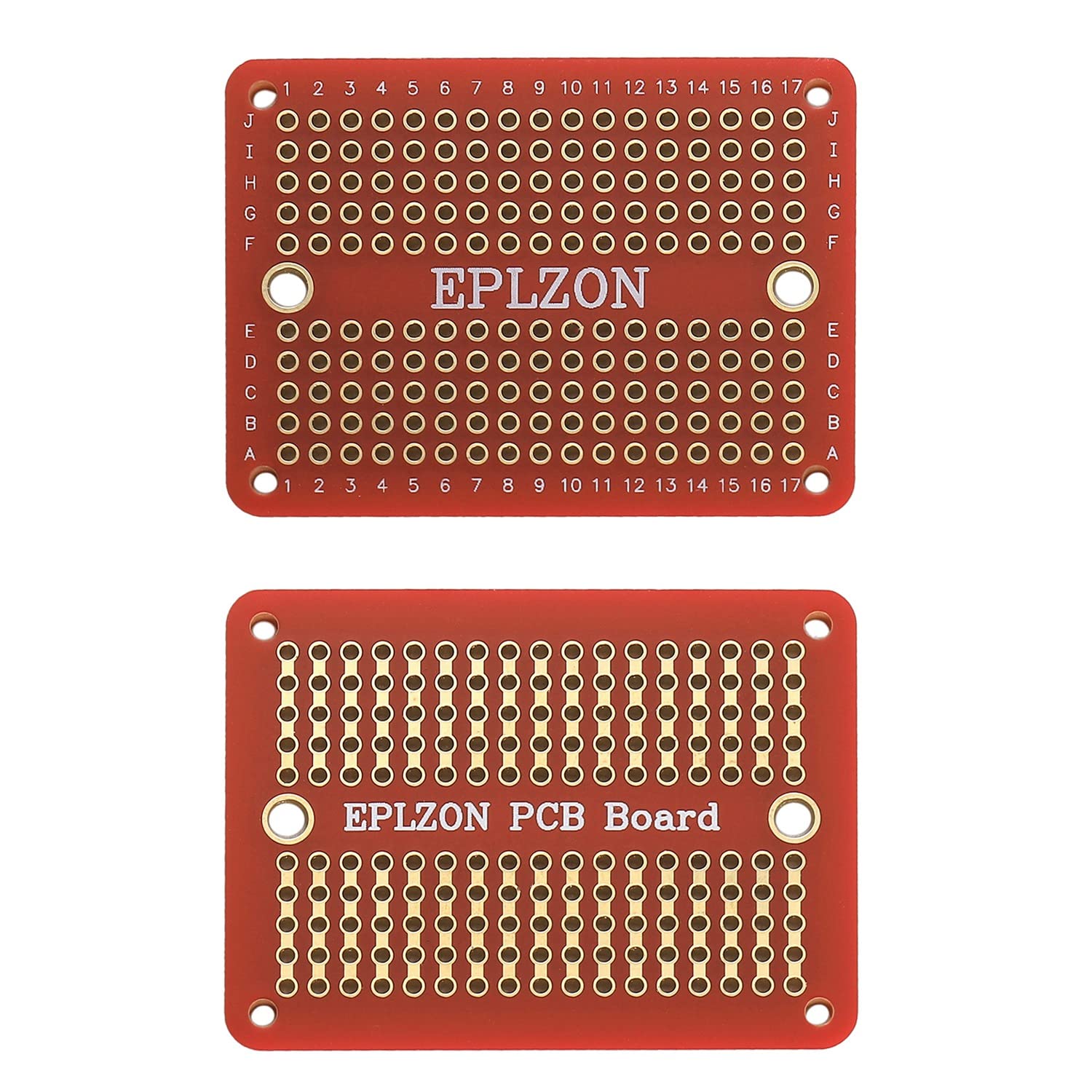Snapklik.com : EPLZON Solderable Breadboard PCB Board Gold-Plated Solder Breadboard For DIY ...