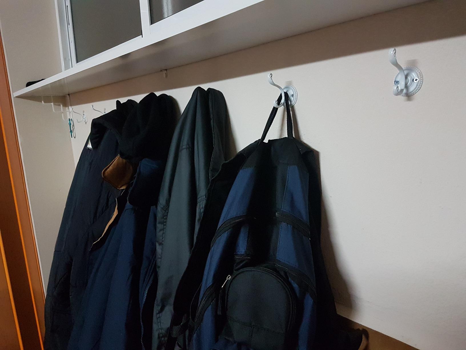 10Pcs Ganchos Metal Perchas Pared Armario Estilo Retro para Colgar Ropa ...