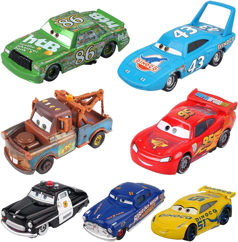 Disney Cars 2 Lightning Mcqueen for Kid, ?1:55 scale, Red : Amazon.in ...