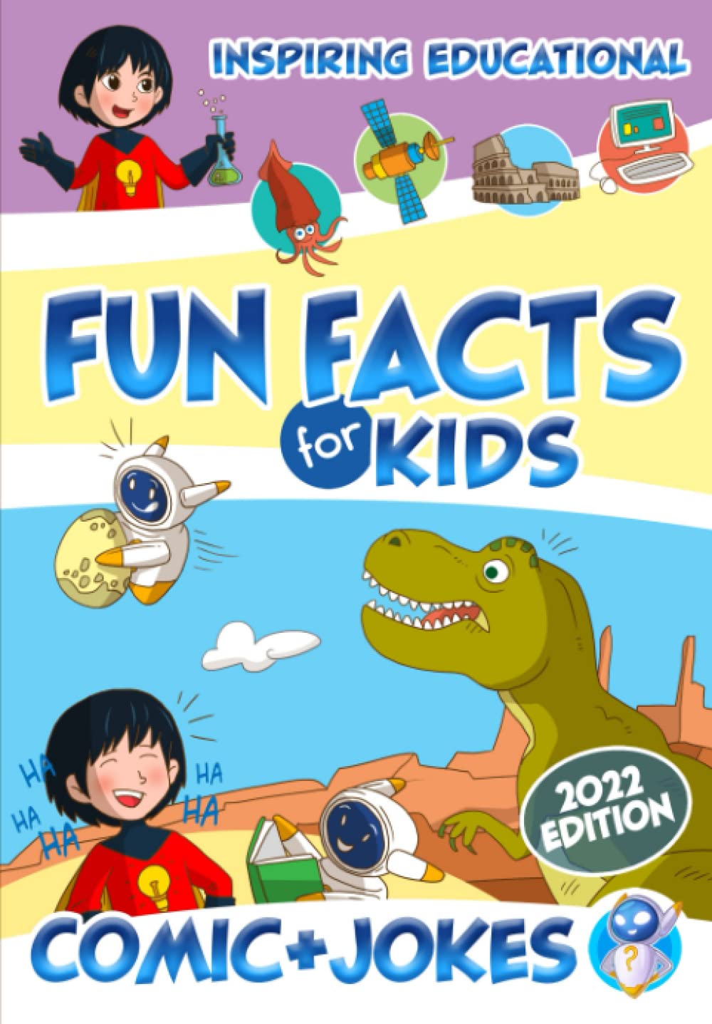 Inspiring Educational Fun Facts for Kids with Comic + Jokes: New ...
