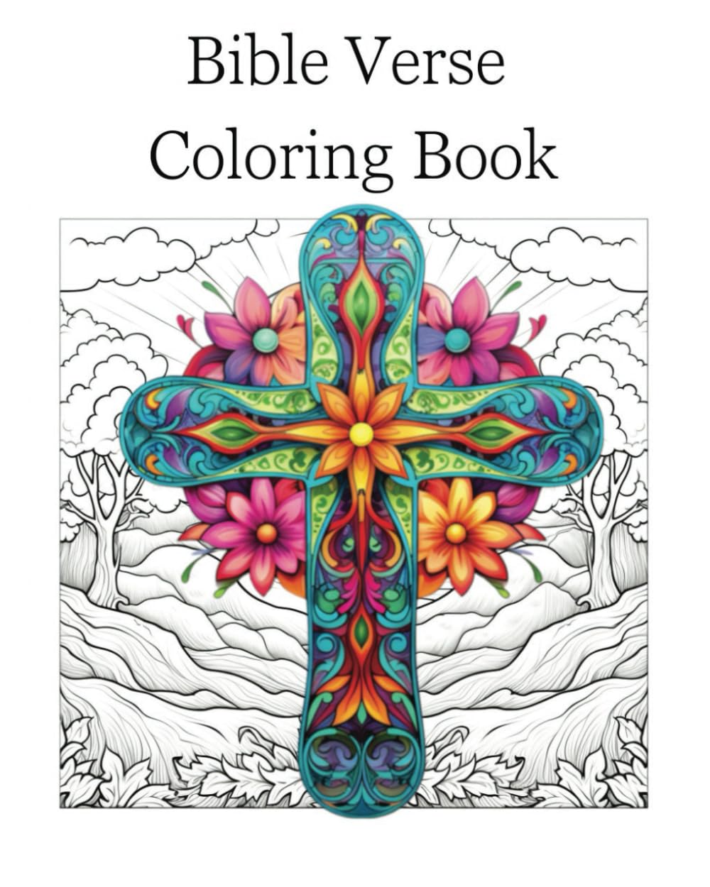 Amazon.com: Bible Verse Coloring Book: A Christian Coloring Book for ...