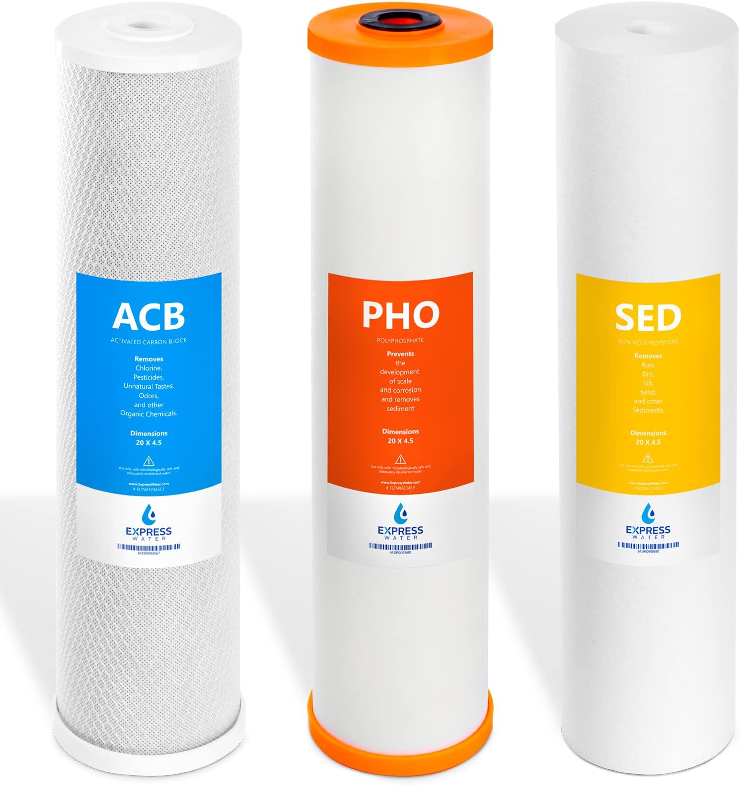 Anti- Scale Water Filter Cartridge Compatible with Big Blue Whole House ...