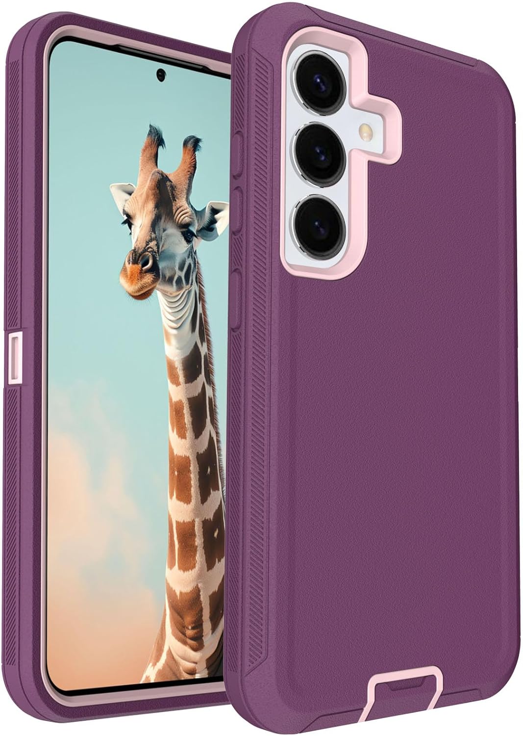 Amazon.com: Aliruke for Galaxy S25 Case, 3-Layer 16ft Drop Protection ...