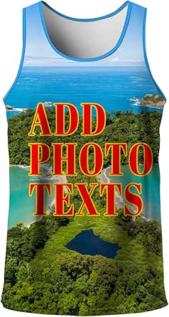 Amazon.com: Custom Tank Tops All Over Print Tank Top Design Your Own ...