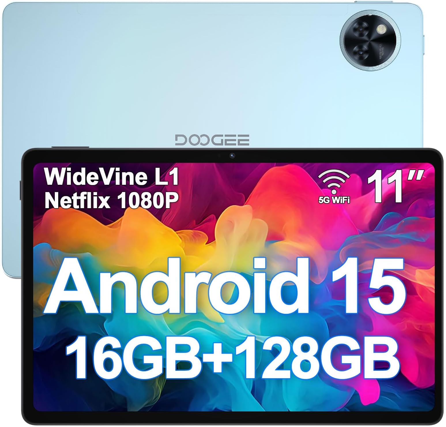 DOOGEE U11 Android 15 Tablet 11 Inch - 2025 Newest Android Tablets 16GB ...