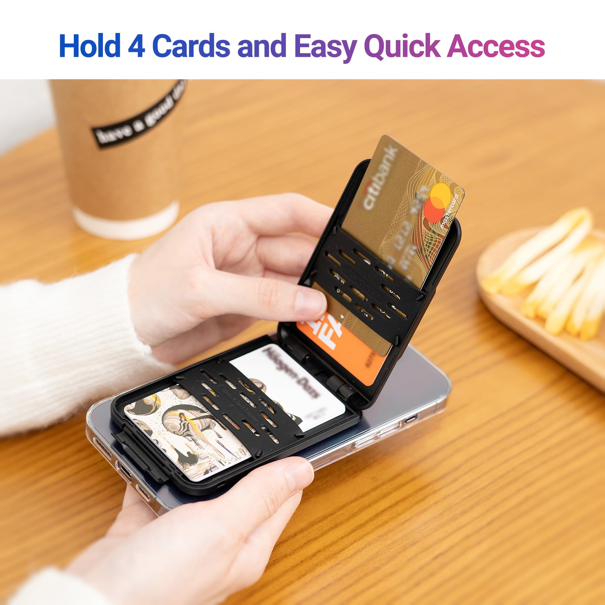Snapklik.com : PROfezzion 2-in-1 For MagSafe Wallet Stand, RFID ...