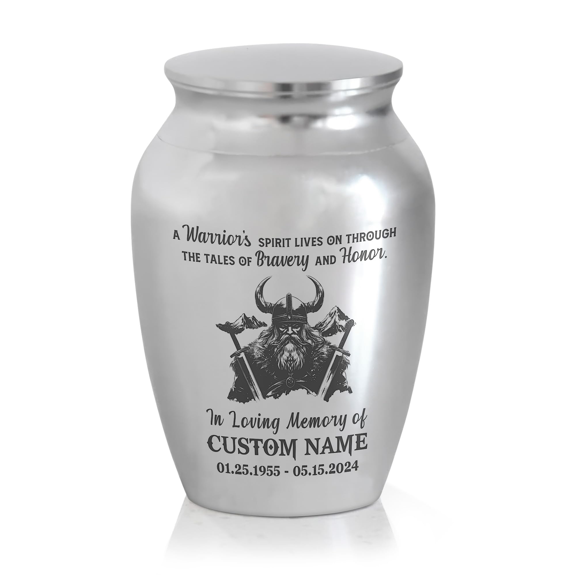 Amazon.com: Artsy Woodsy Personalized Valhalla Viking Memorial Mini Urn ...