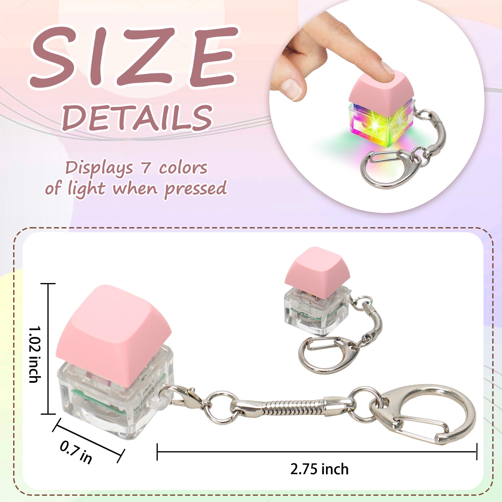 Keyboard Clicker Fidget Toy COZYMATE s For Adults Keyboard Clicker With ...
