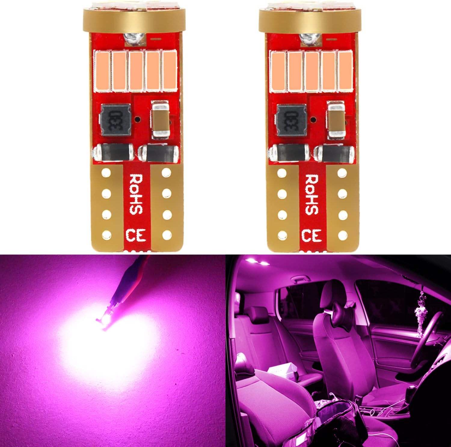 Amazon.com: iFunyLED 24 Pieces Dome Light LED Car Interior Bulb Kit Set ...