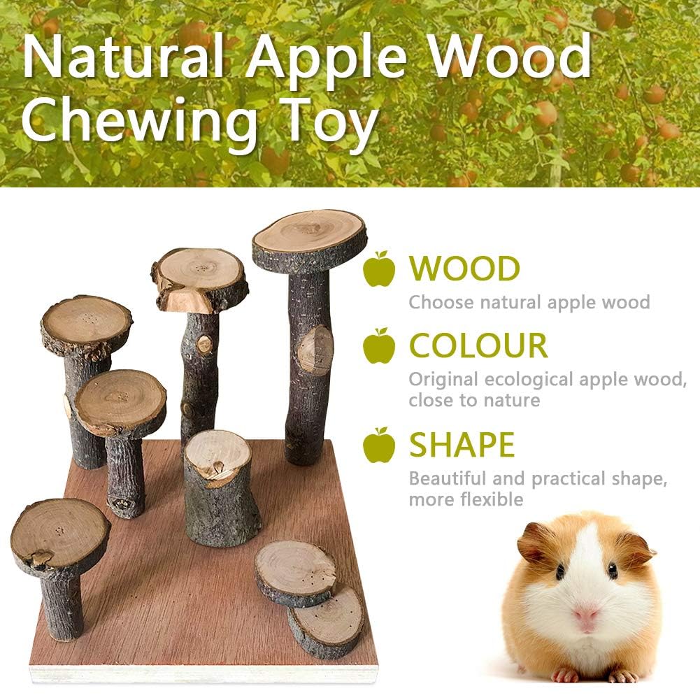 Snapklik.com : Hamster Climbing Wooden Stand Platform, Pet Cage ...