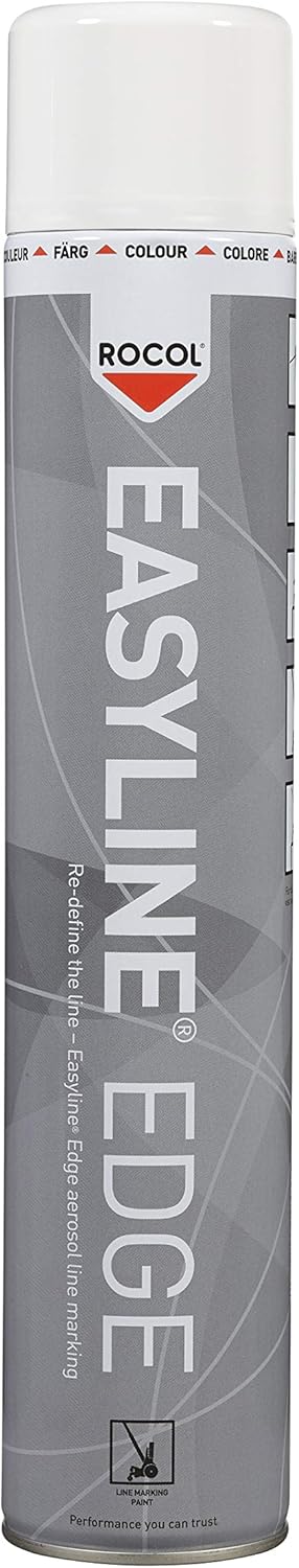 Rocol Easyline Edge Line Marking Paint White : Amazon.co.uk: DIY & Tools
