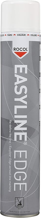 Rocol Easyline Edge Line Marking Paint White : Amazon.co.uk: DIY & Tools