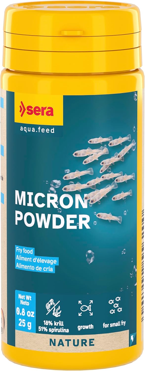 Sera Micron Nature 50ml (1,7 fl oz) | Ultra-Fine Fry Food with Krill ...
