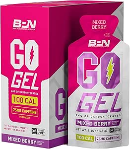 Amazon.com: BARE PERFORMANCE NUTRITION, BPN Go Gel Endurance, 24g of ...