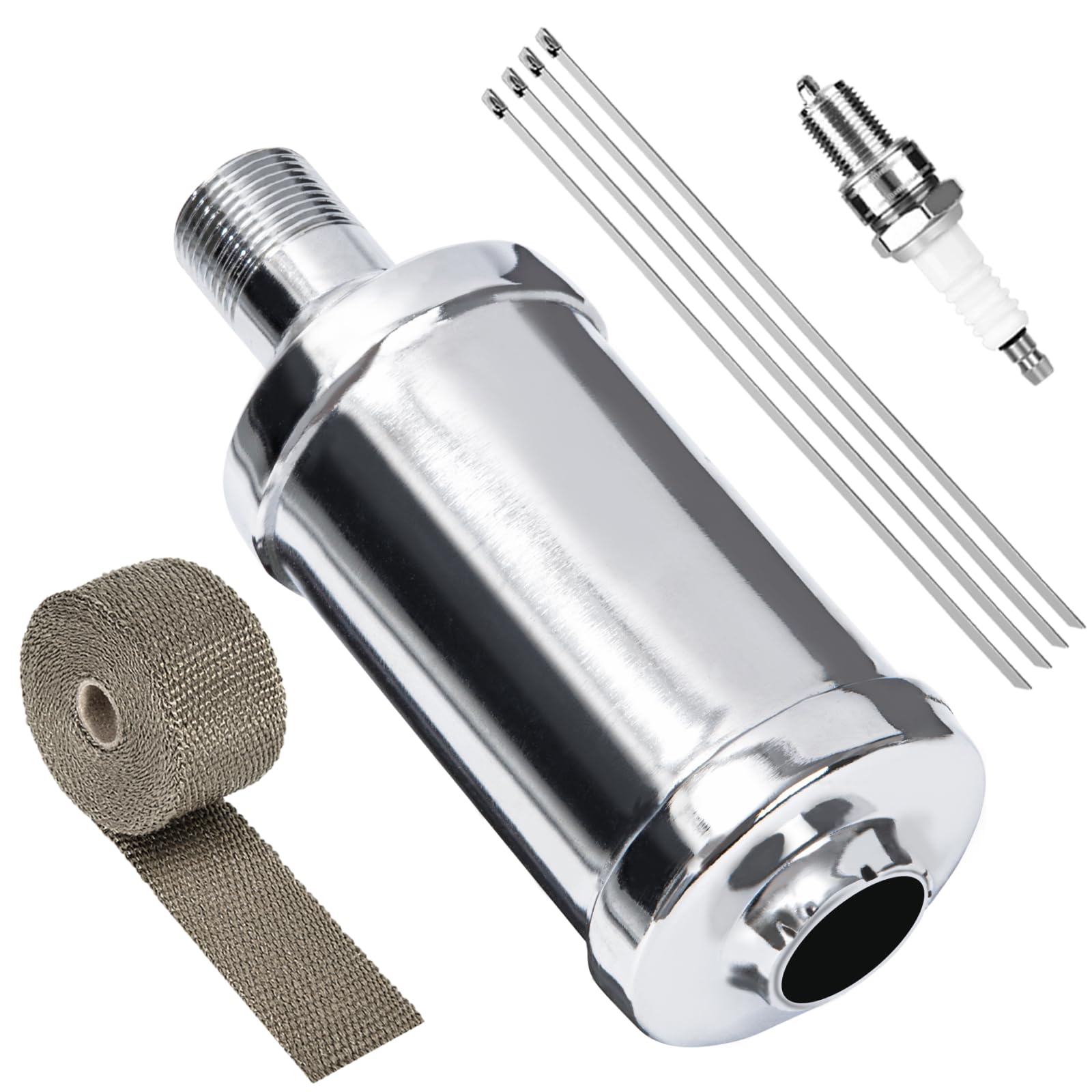 Amazon.com: SOFO Upgrade Thickened Mini Bike Exhaust Muffler - for ...