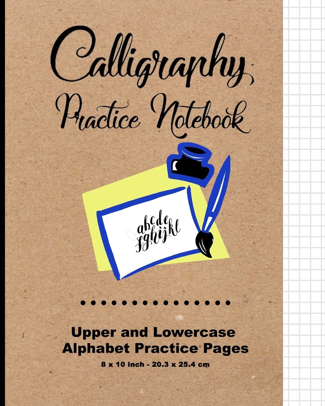 Buy Calligraphy Practice Notebook: Upper and Lowercase Calligraphy ...