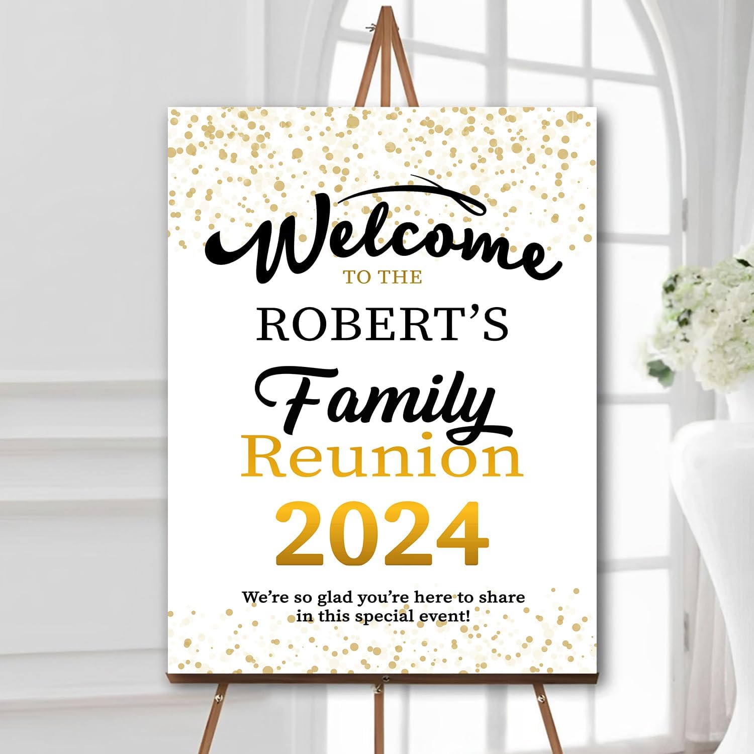 Amazon.com : Personalized Family Reunion Welcome Signs, Family Reunion ...