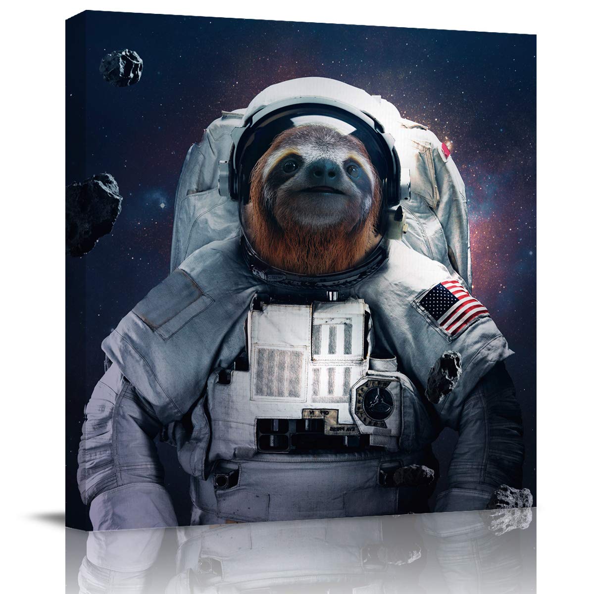 Astronaut Sloth Desktop Background