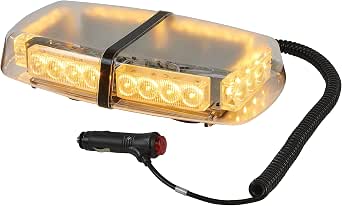 Amazon.com: Ironton LED Warning Light Bar, 12in., 24 Watts, Clear Lens ...