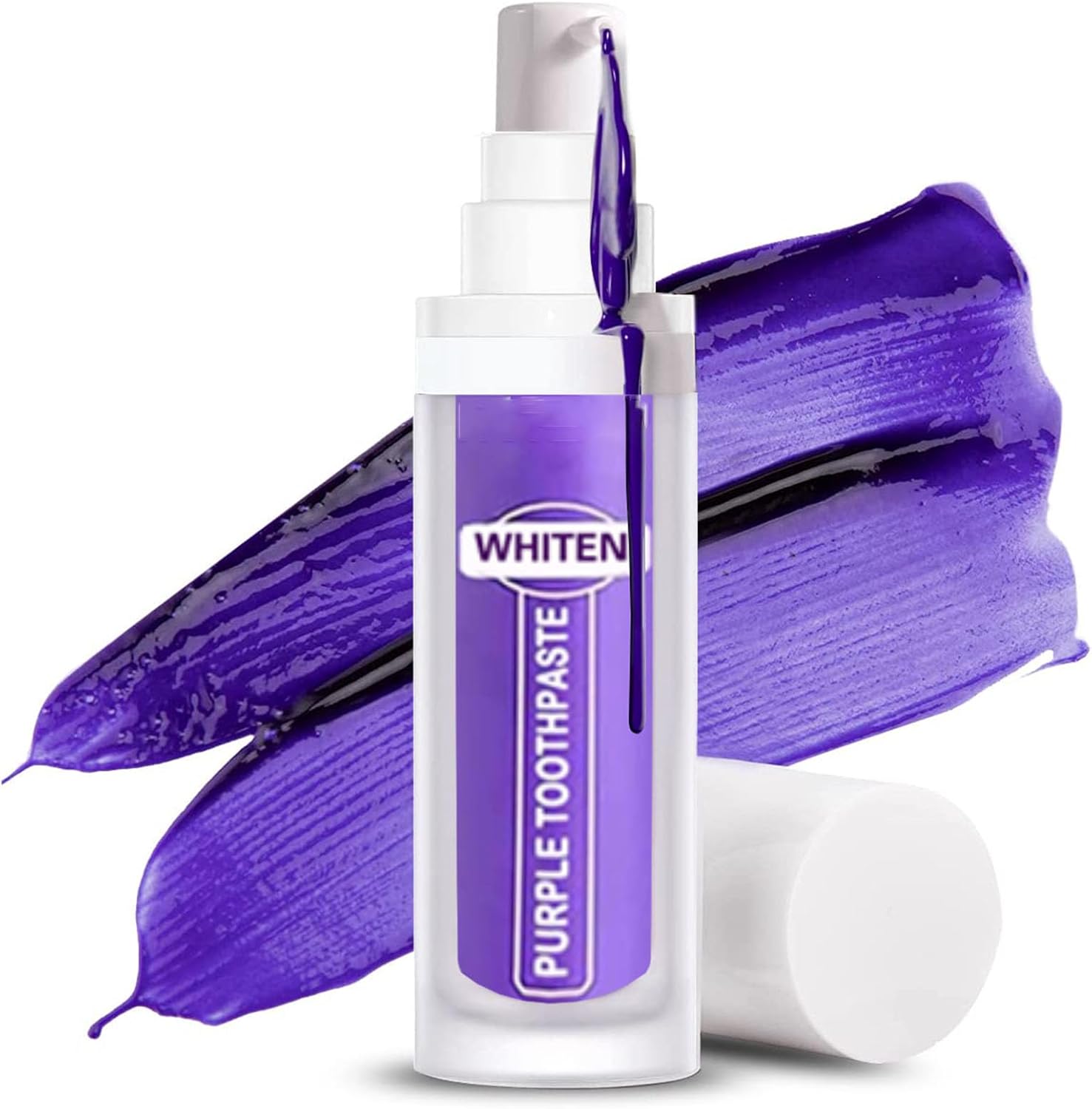 Purple Toothpaste for Teeth Whitening,Purple Toothpaste Whitening for ...
