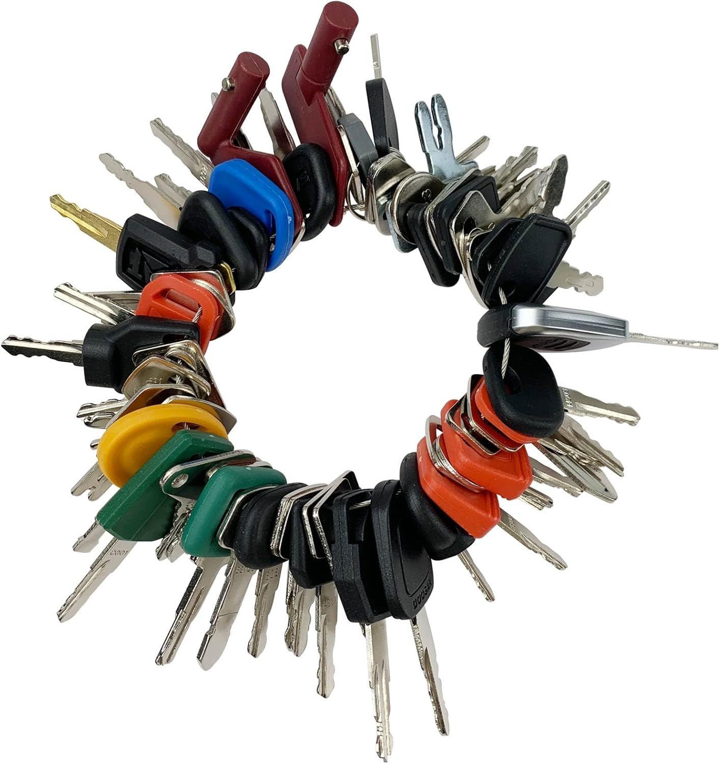 Amazon.com: 58 Heavy Equipment Keys Master Set for Bob-cat Cater-Pillar ...