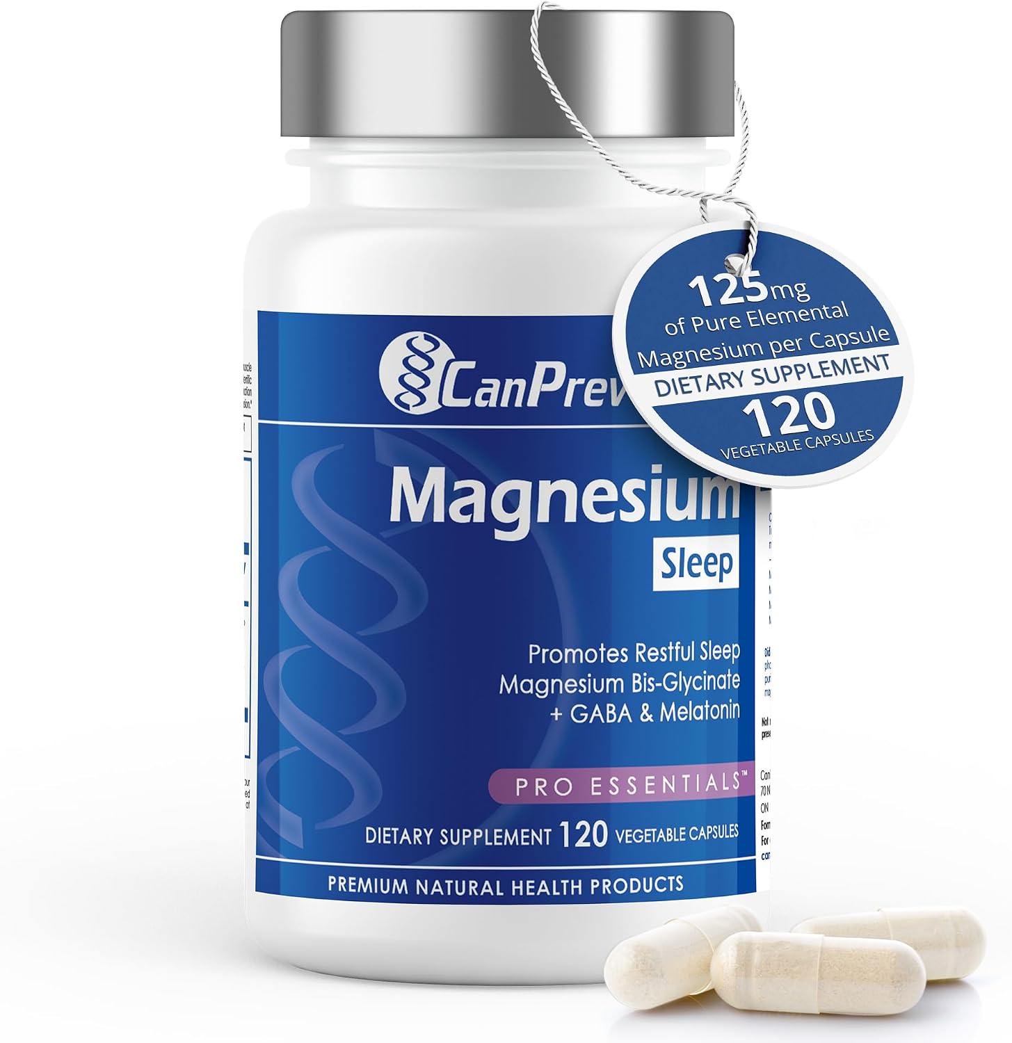 Amazon.com: CanPrev - Magnesium Bisglycinate Chelated + GABA ...