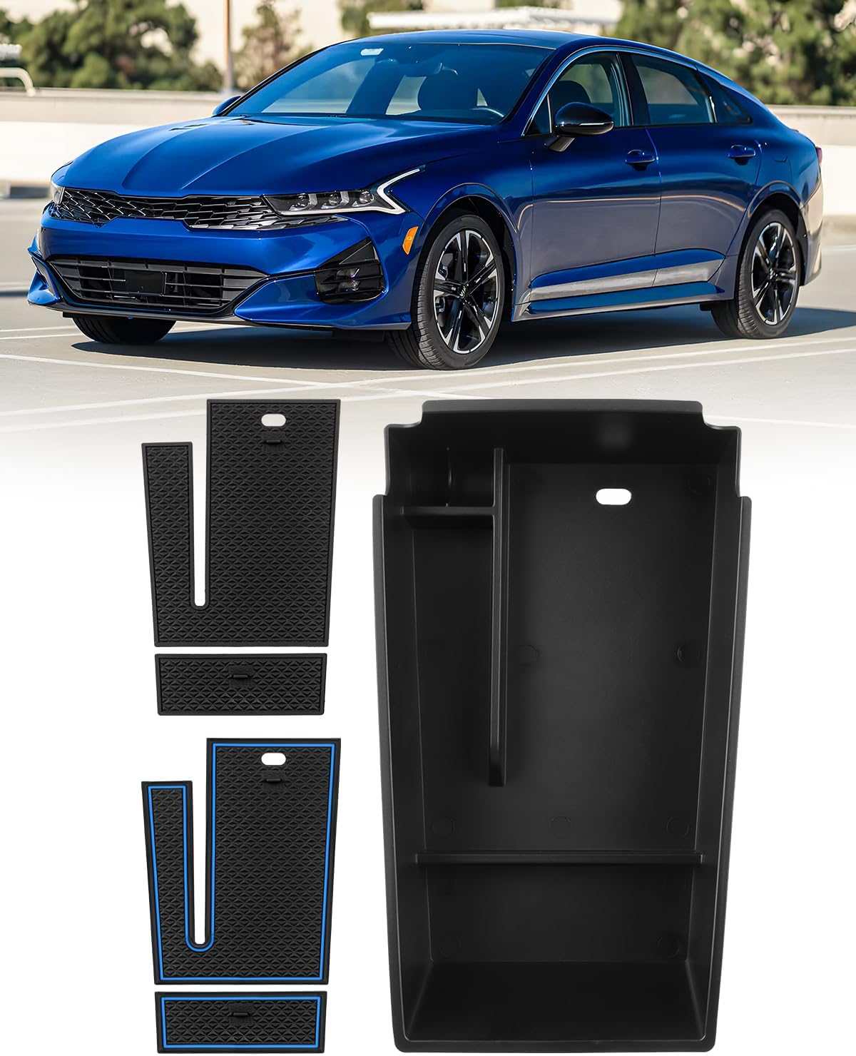 Amazon.com: FIILINES Center Console Organizer for Kia K5 2021-2024 (NOT ...