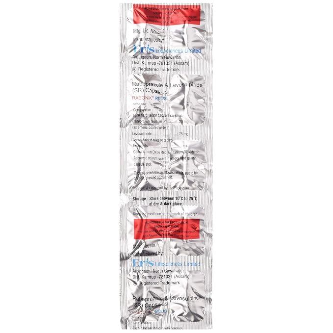 Rabonik Plus - Strip of 10 Capsules : Amazon.in: Health & Personal Care