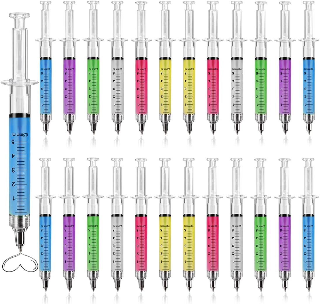 Amazon.com: Rhode Island Novelty Assorted Color Synge Shot Design Pens ...
