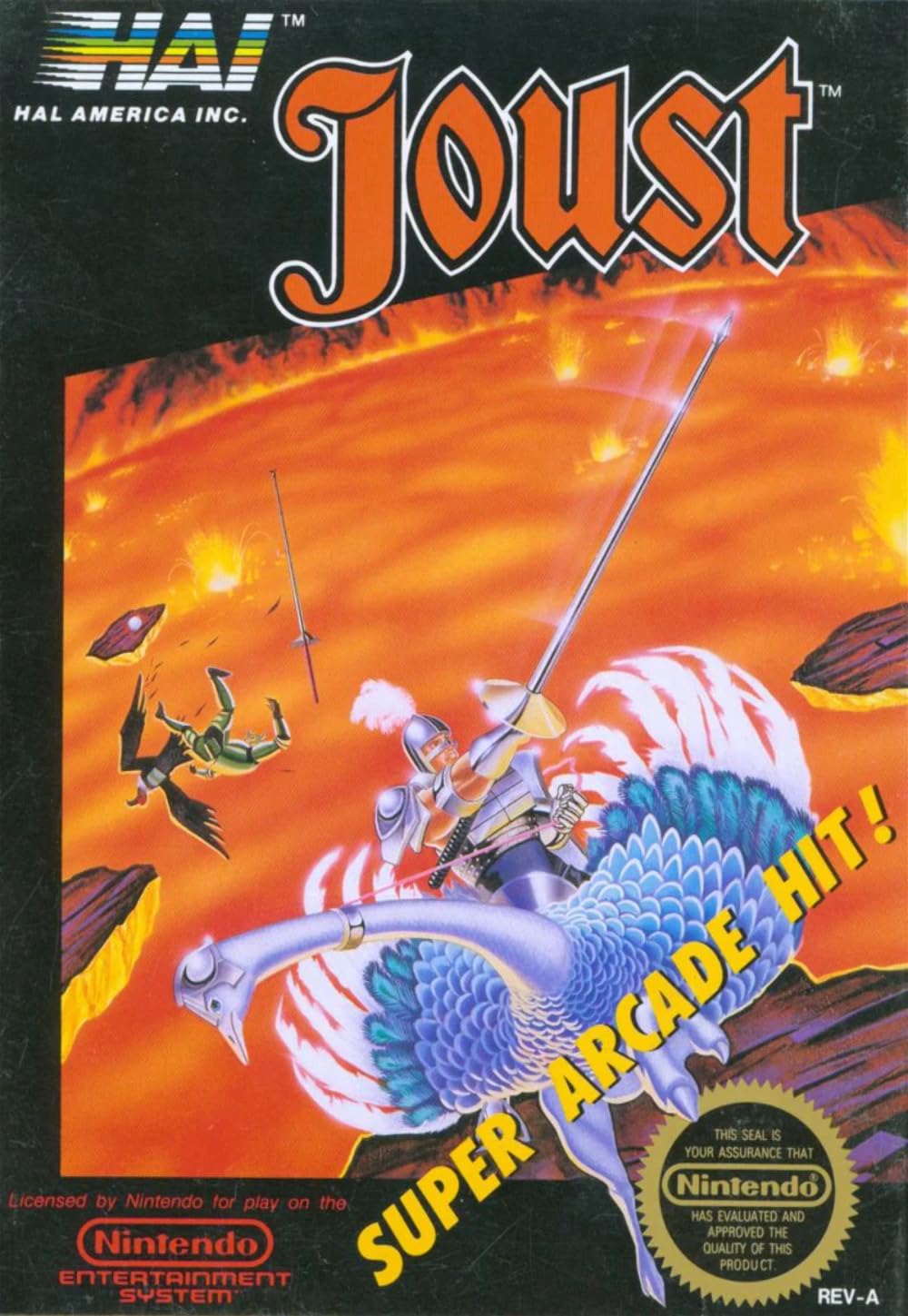 Amazon.com: Joust - Nintendo NES : Videojuegos