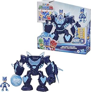 PJ Masks Robo-Catboy Preschool Toy with Lights and Sounds for Kids Ages ...
