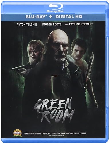 Amazon.com: Green Room [Blu-ray + Digital HD] : Patrick Stewart, Anton ...