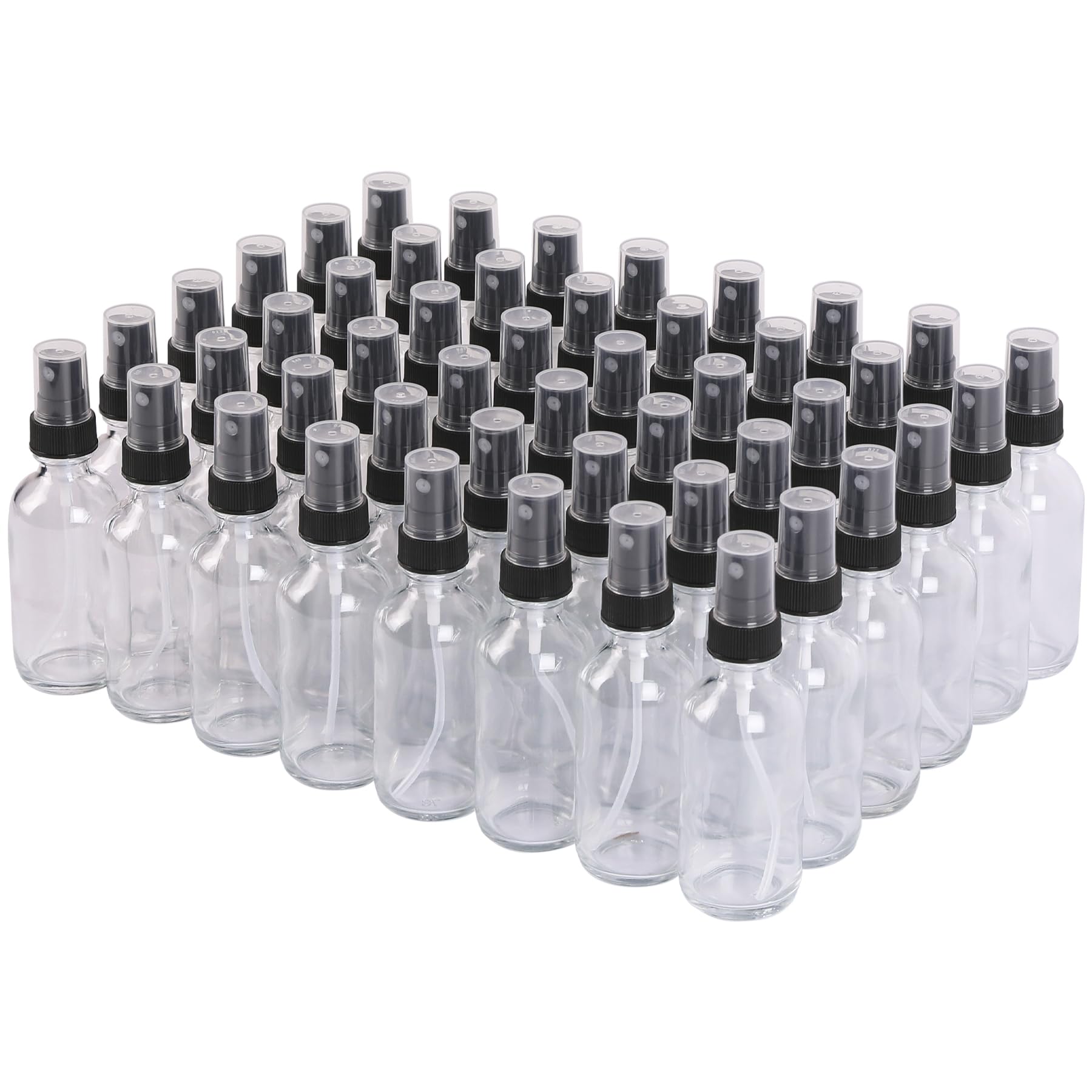 Amazon.com: NOOEEISS Clear Glass Small Spray Bottles 2 oz 48 Packs,Fine ...