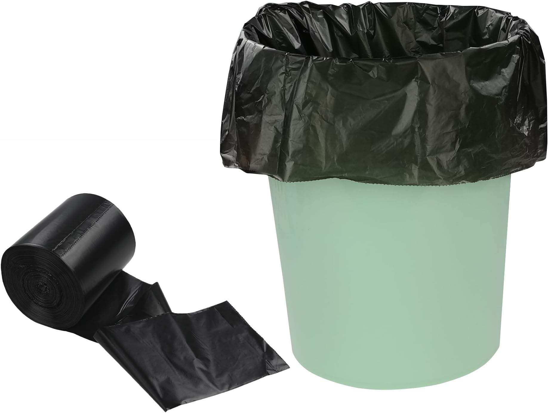 Amazon.com: Veska 64-65 Gallon Black Trash Bags, (120 Bags Value pack ...