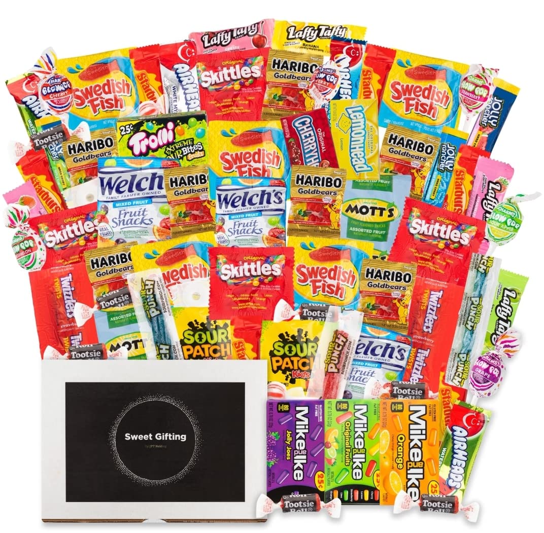 Assorted Candy Party Mix Variety Pack (60 Count Plus) Fathers Day Bite ...