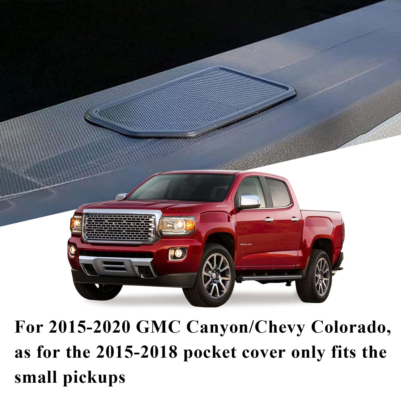 Trailer Stake Pocket Bed Rail Stake Pocket Covers For 2023-2026 Chevy ...