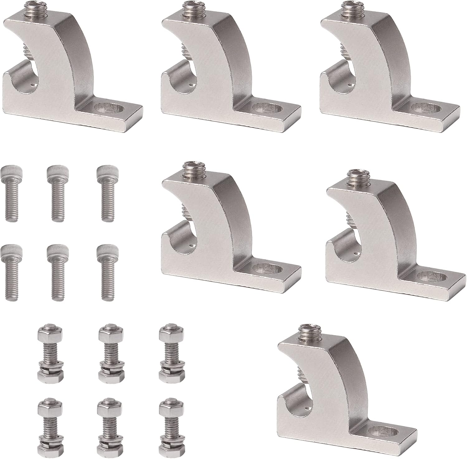 6Pcs Grounding Lug Aluminum Lay in Connector Grounding Posts Ground ...