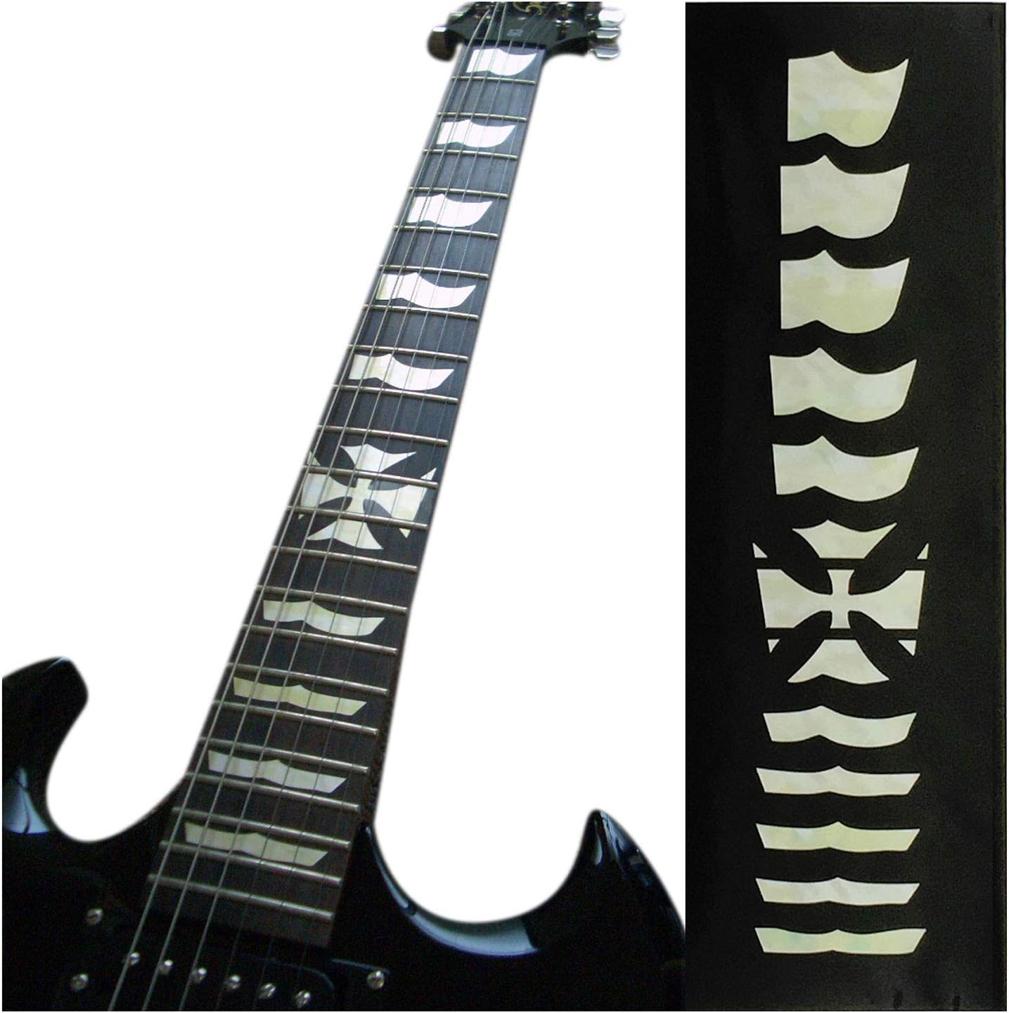 Amazon.com: Jockomo Bloody Vampire BAT Guitar Inlay Sticker : Musical ...